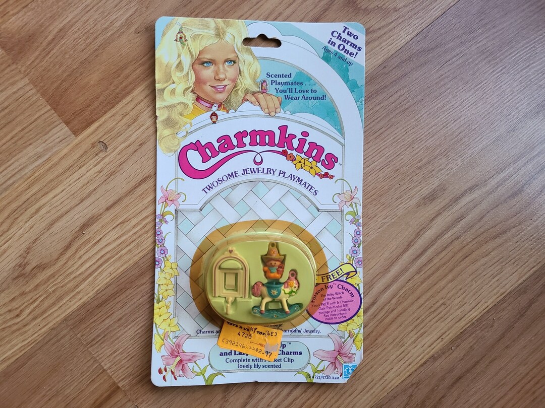 Vintage Charmkins Jewelry Johnny Jump-ups & Lazy Daisy Charm Hasbro 1983 Sealed - Etsy