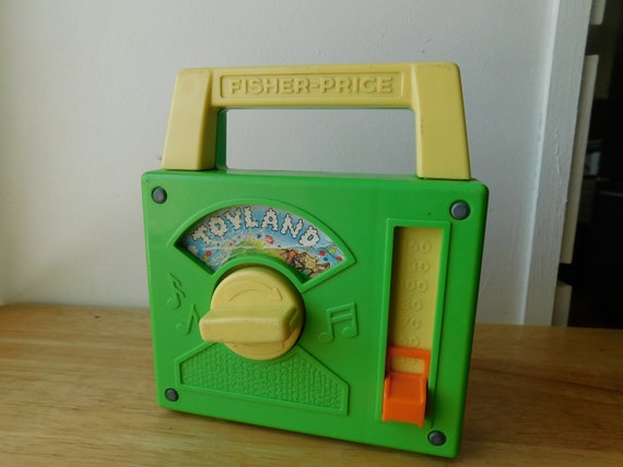 Vintage Fisher-Price Toyland Music Box Walt-Disney Radio 1983 | Etsy