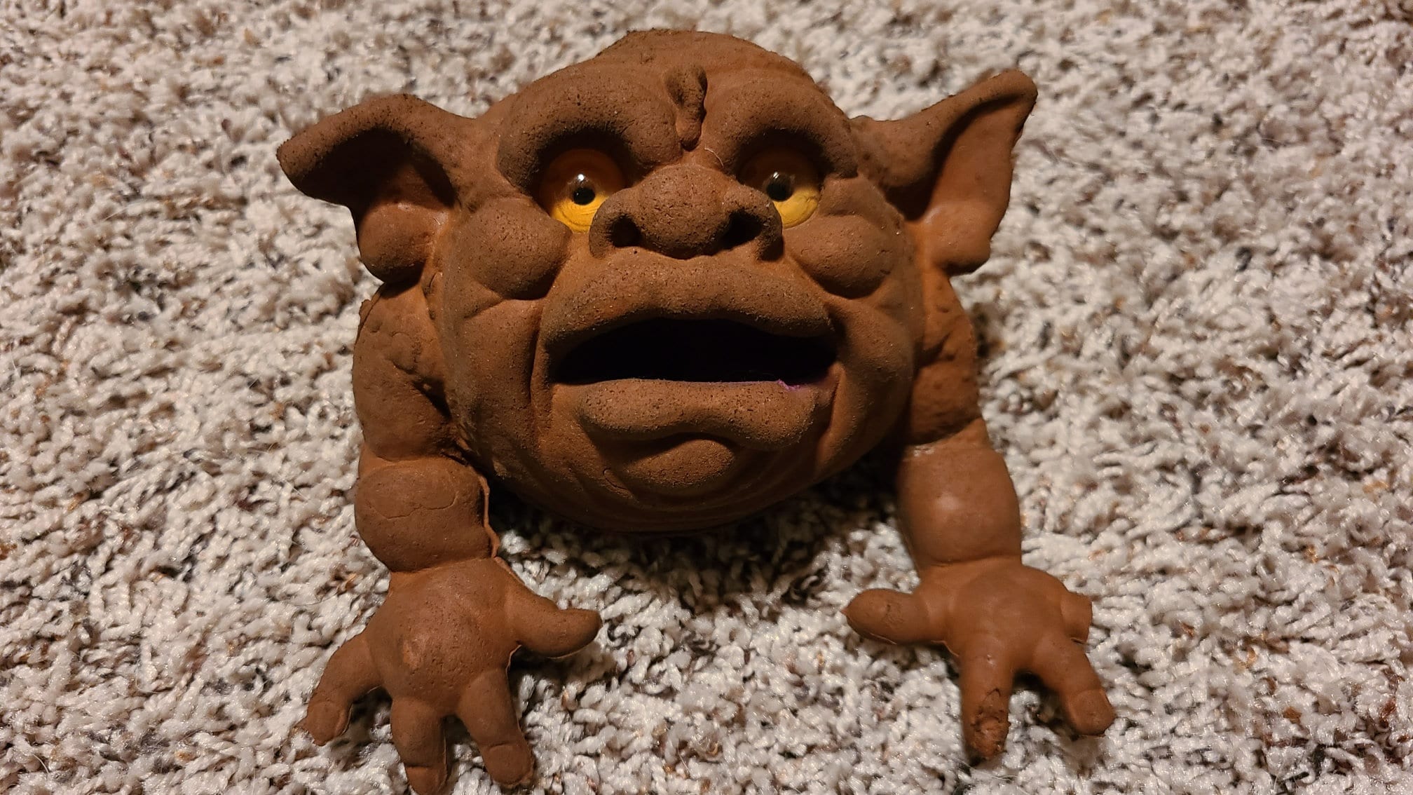 Columbus Mall VINTAGE 80’s BOGLINS MATTEL GREEN RUBBER FINGER PUPPET ...