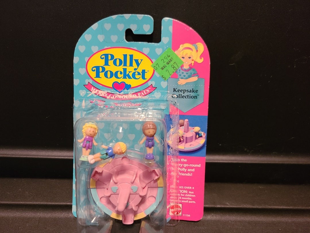 Vintage Mattel Polly Pocket Keepsake Collection 1993 MERRY Go ROUND ...