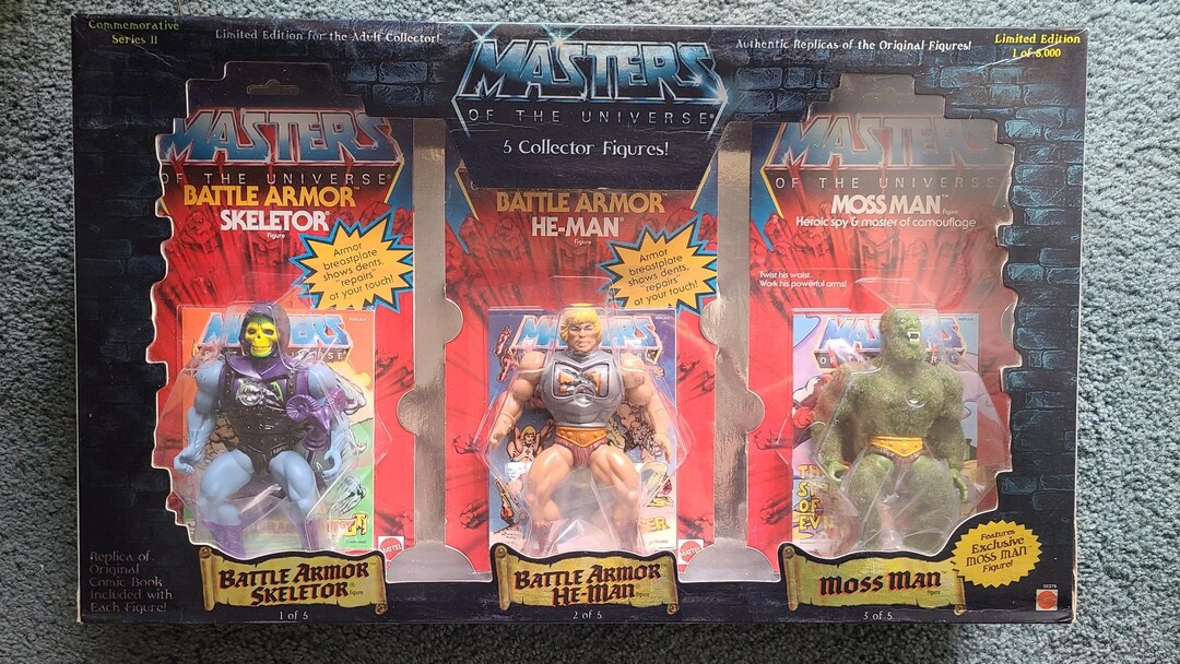 Vintage 2001 Mattel Masters of the Universe Commemorative Series II ...