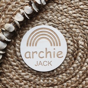 Engraved Baby Name Sign, Wooden Baby Name Sign, Baby Name Plaque, Baby ...