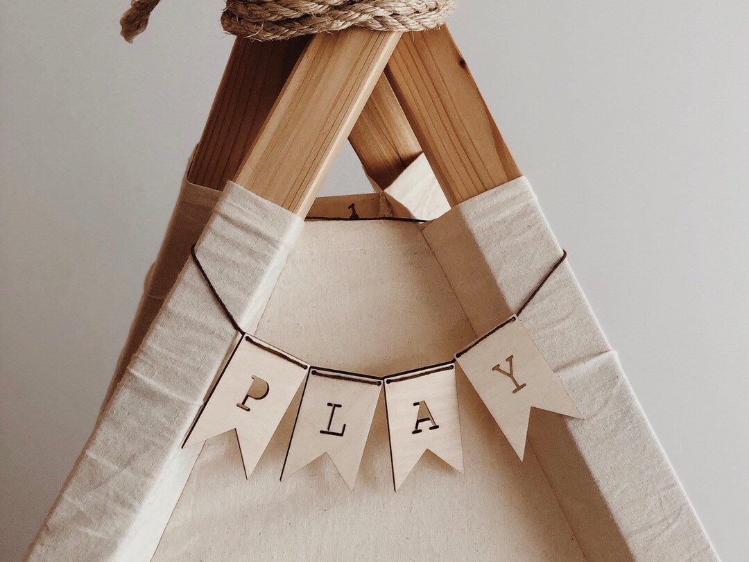 Mini Letter Pennants - Etsy