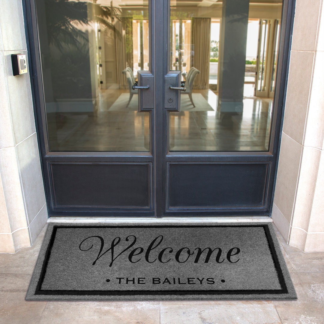 The Most Durable and Elegant Custom Door Mat Available. Infinity Custom ...