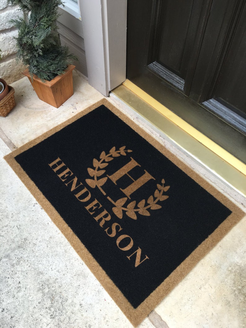 Custom Door Mat – Personalized Infinity Mat™, All-weather Non-slip ...