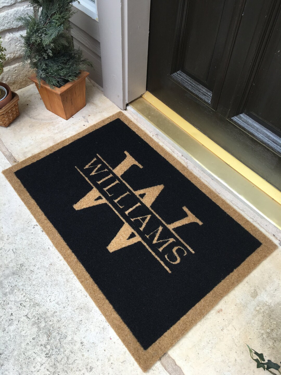 Custom Door Mat – Personalized Infinity Mat™, All-weather Non-slip ...