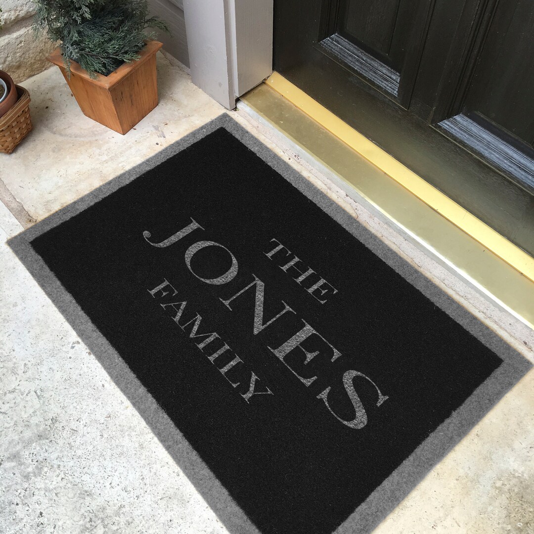 The Most Durable and Elegant Custom Door Mat Available. Infinity Custom ...