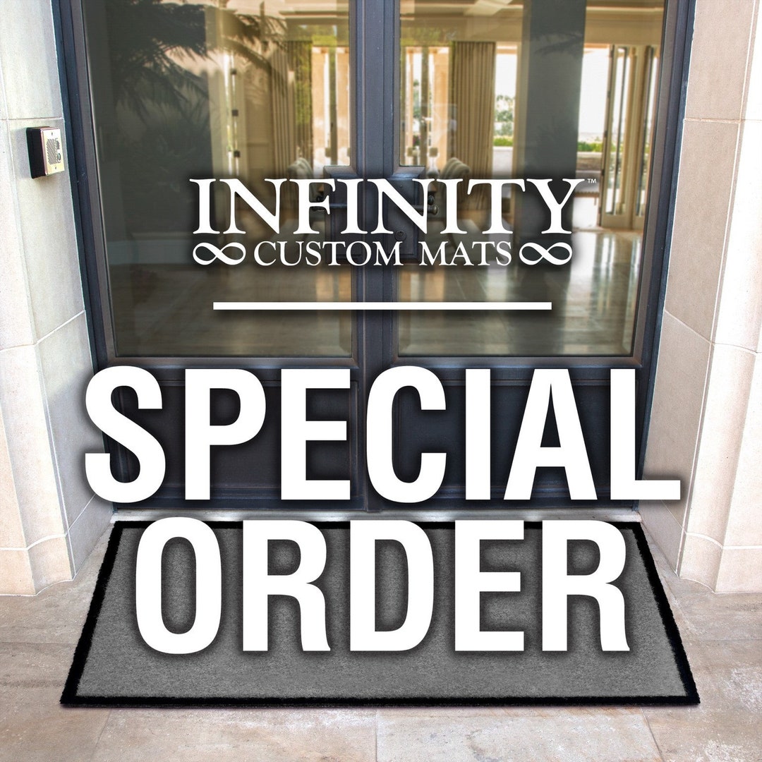 Custom Door Mat – Personalized Infinity Mat™, All-weather Non-slip ...
