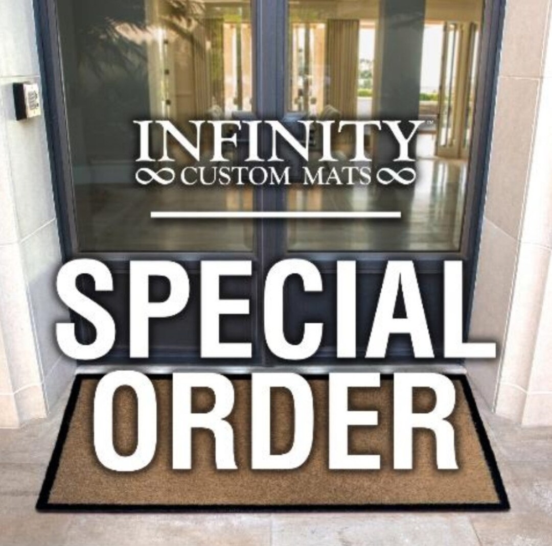 The Most Durable and Elegant Custom Door Mat Available. Infinity Custom ...