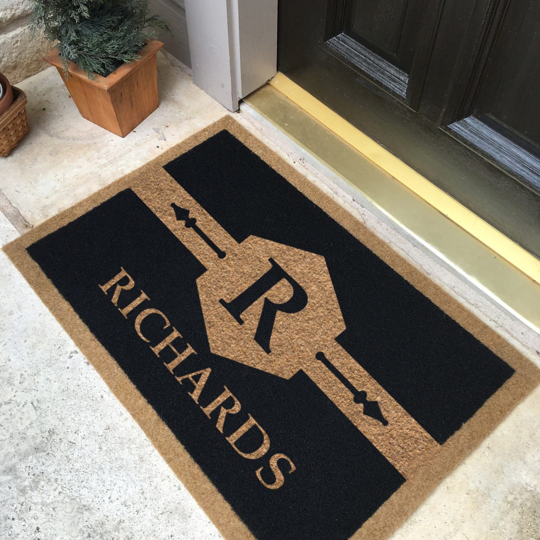 The Most Durable and Elegant Custom Door Mat Available. Infinity Custom ...