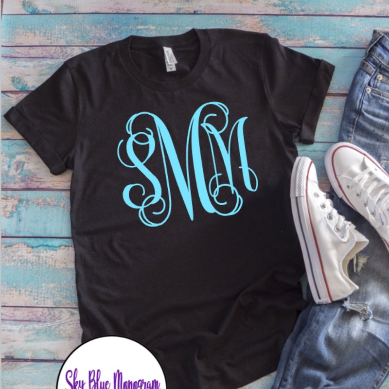 Monogrammed Shirts - Etsy