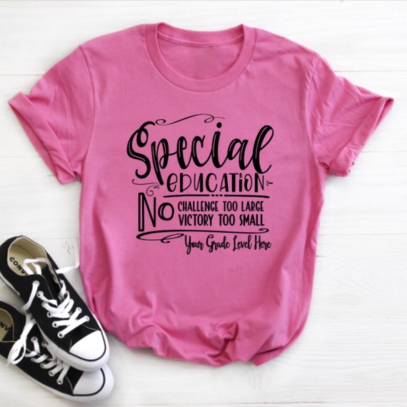 Camisetas De Educación Especial Camiseta De Inclusión Camisas De