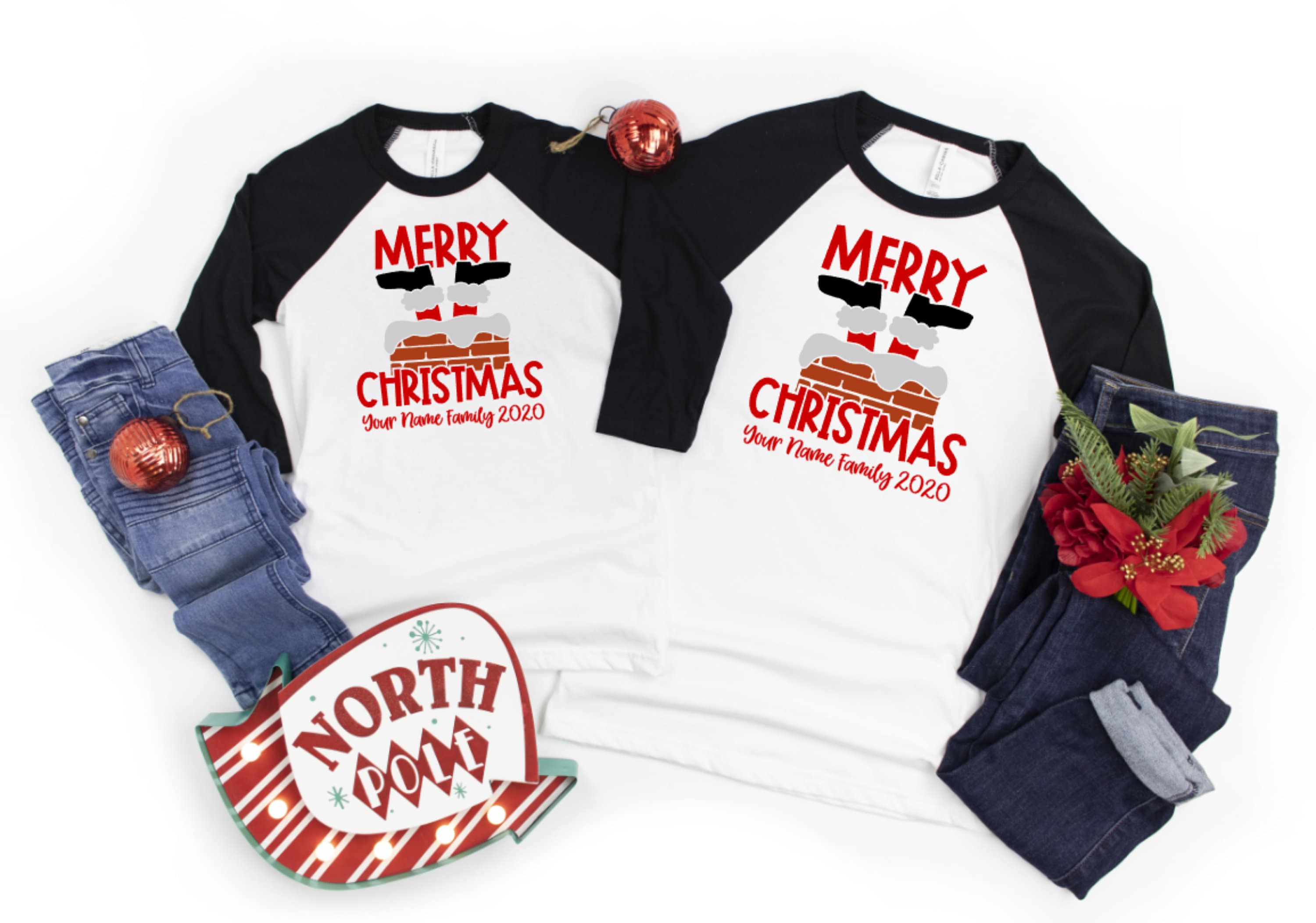 Santa Family Shirt Santa Christmas Shirts Santa Shirts - Etsy