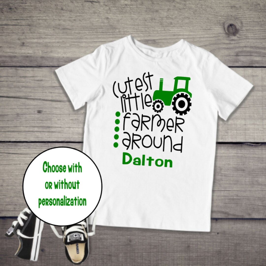Boys Tractor Shirt, Boys Farm Shirt, Boys Shirts, Boys Farm Tractor ...
