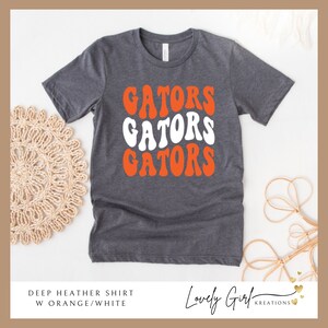 Gators Retro Shirt, Gators Football Shirt, Gator Shirt, College ...