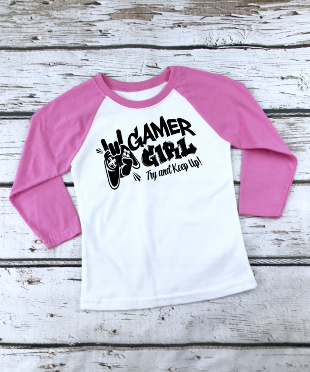 Gamer Girl, Video Game Shirt, Girls Video Game Shirt, Girls Gamer Shirt ...