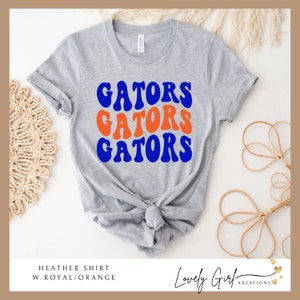 Gators Retro Shirt, Gators Football Shirt, Gator Shirt, College ...