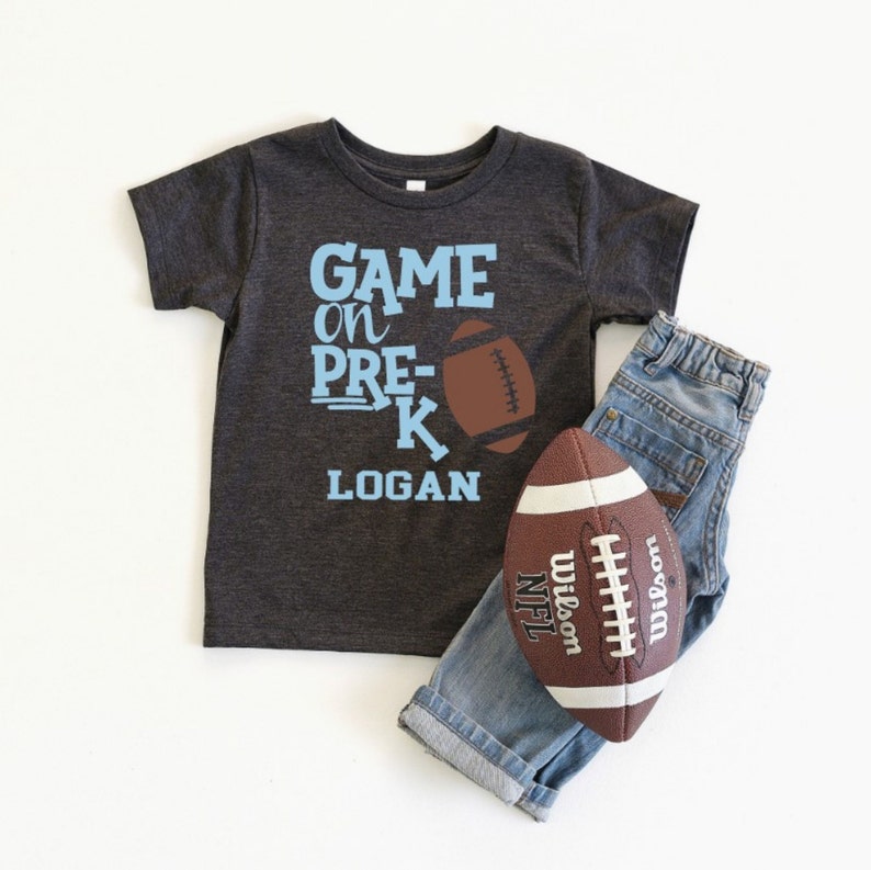 Game on Prek, Boys Prek, Boys Prek Shirt, Prek Shirt, Boys Back to ...
