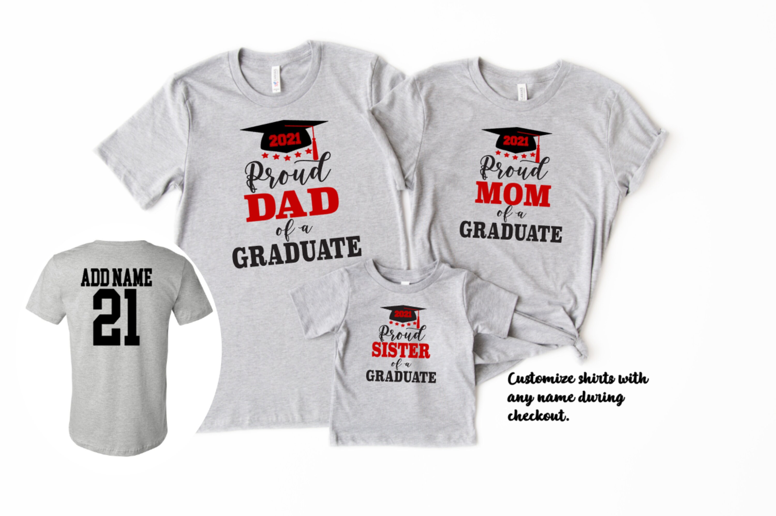 Family Graduation Shirts High School Graduation Shirts | Etsy