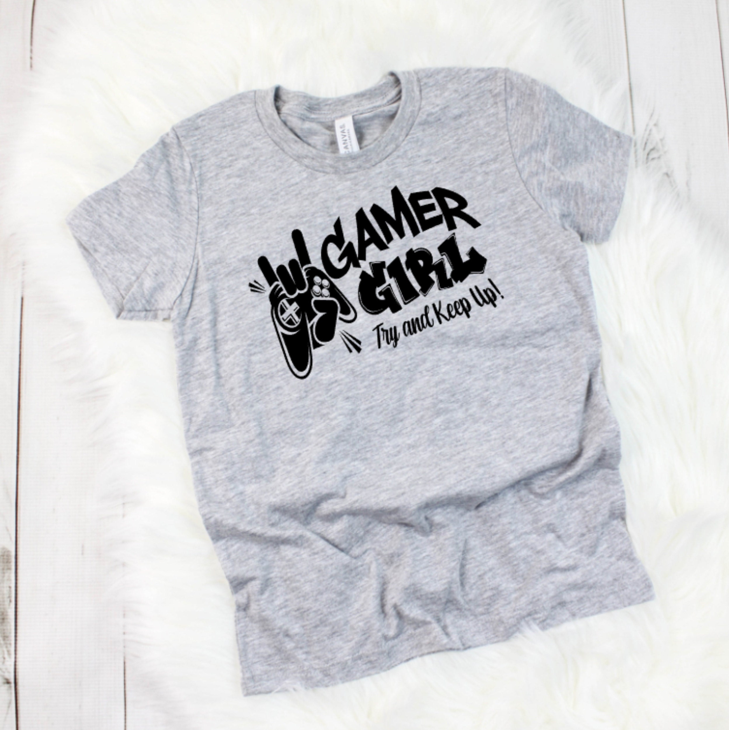 Gamer Girl Video Game Shirt Girls Video Game Shirt Girls | Etsy