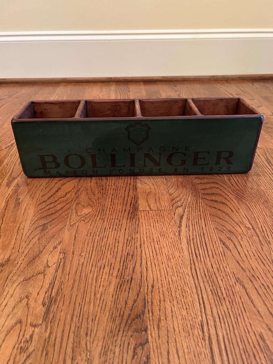 Champagne Bollinger Wooden Box - Etsy
