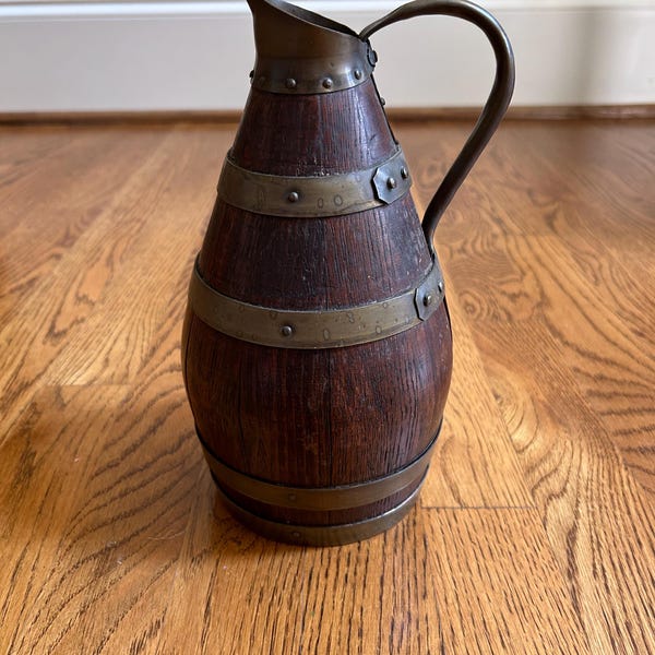 Wooden Jug - Etsy
