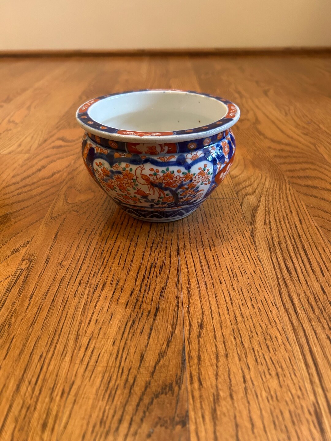 Antique Japanese Imari Planter - Etsy