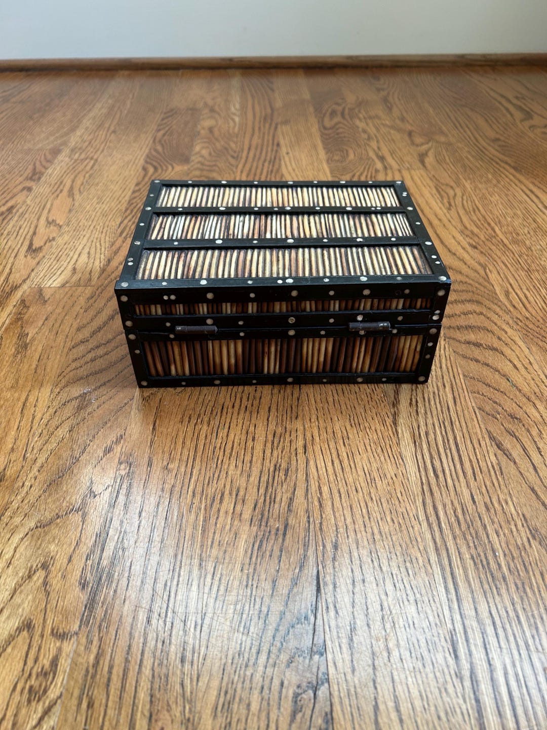 Ebonised Porcupine Quill Wooden Box - Etsy