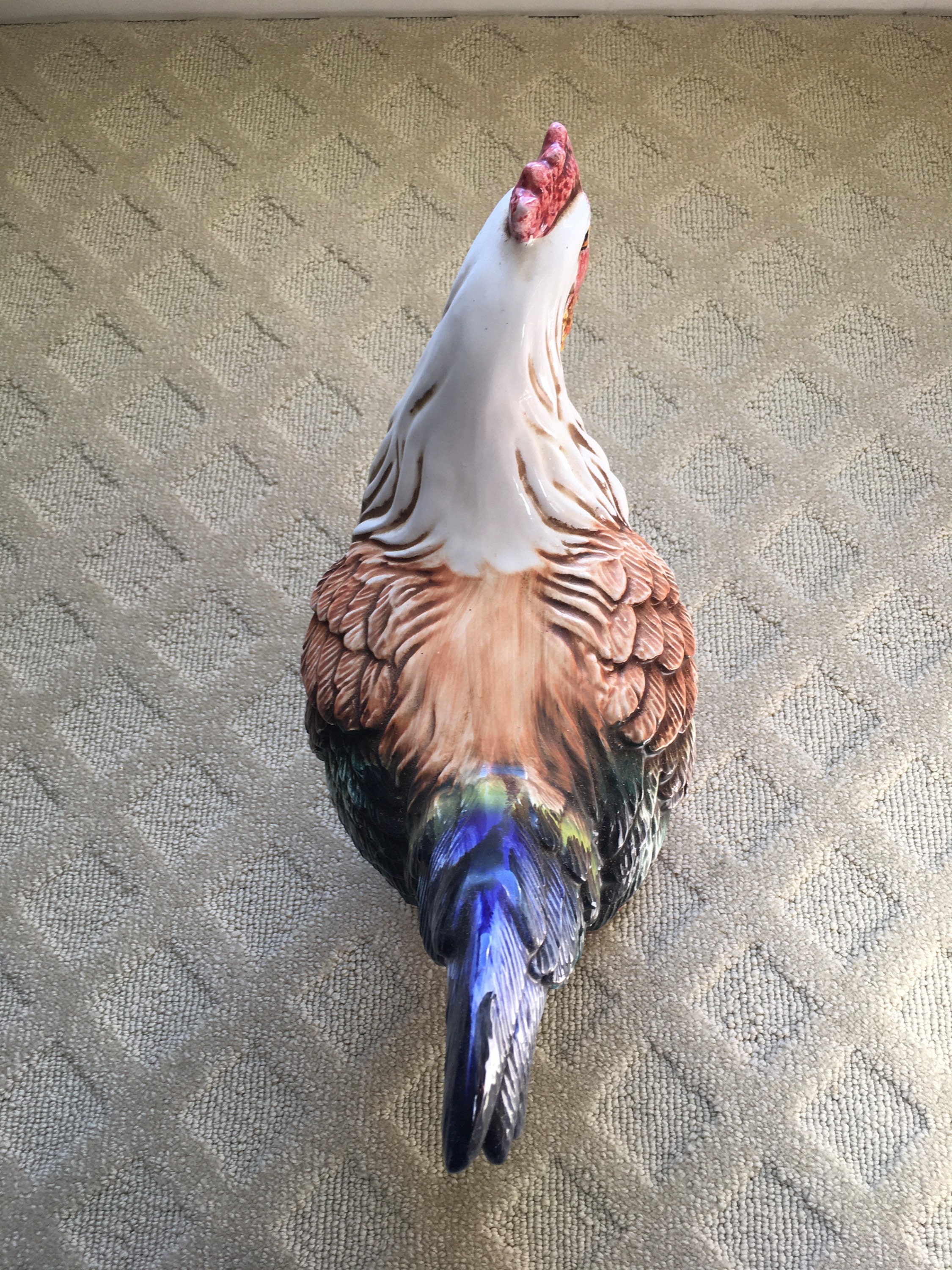 Classic Hand Painted Ceramic Hen - Etsy