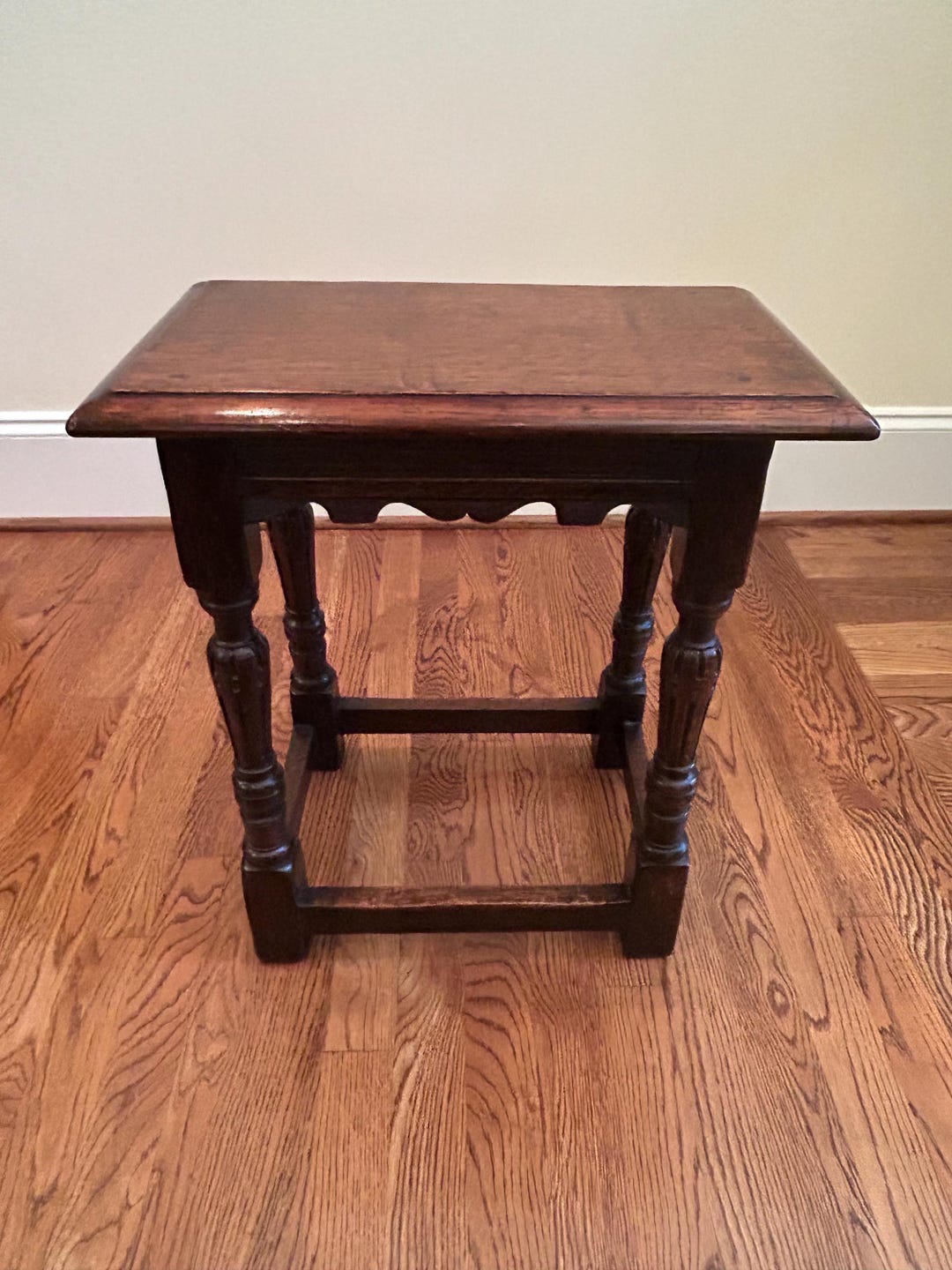 Antique Joint Stool C1920 England - Etsy