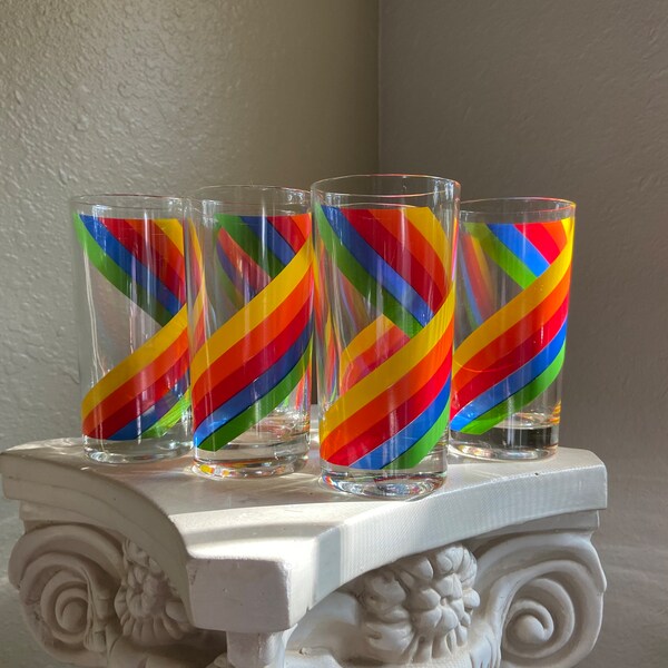 Rainbow Glasses - Etsy