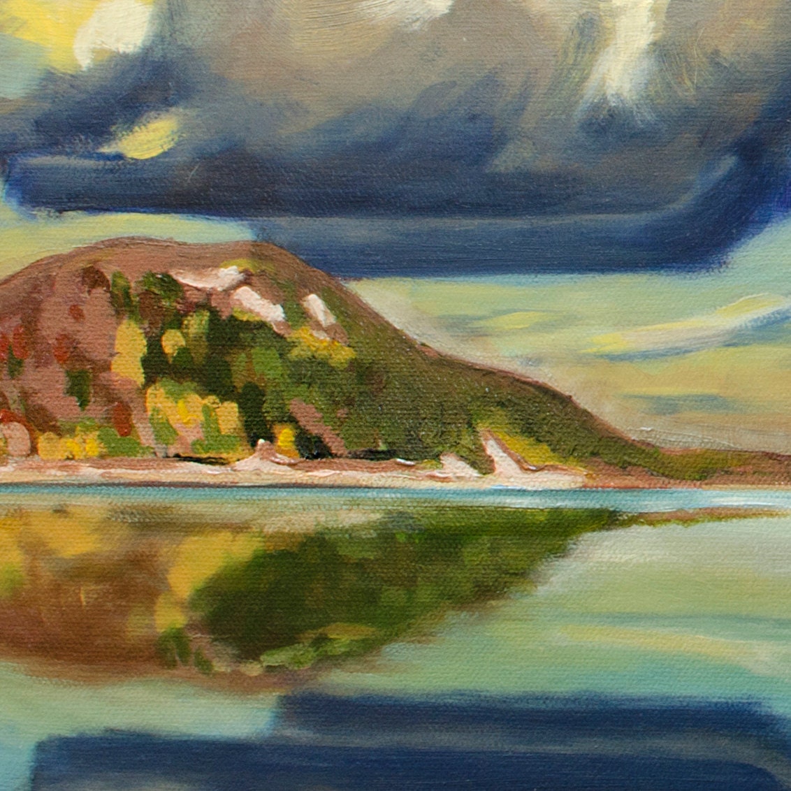 Devils Lake, Wisconsin State Park, Baraboo - Fine Art Giclee PRINT [oil ...