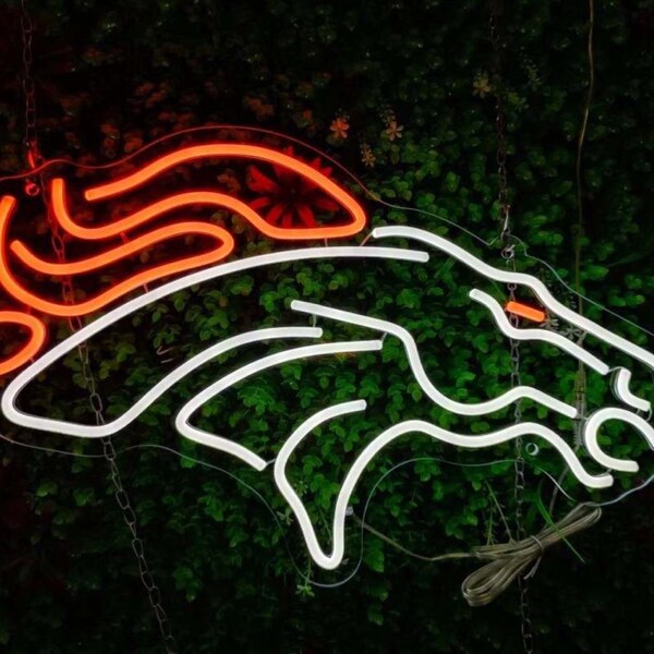 Denver Broncos Sign - Etsy
