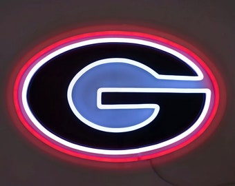 Georgia Neon Sign - Etsy