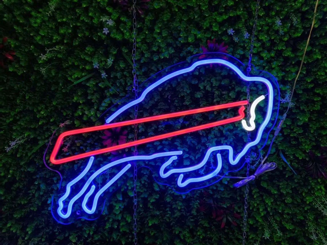 Buffalo Bills Neon Sign Football Sport Sign NFL Neon Sign - Etsy
