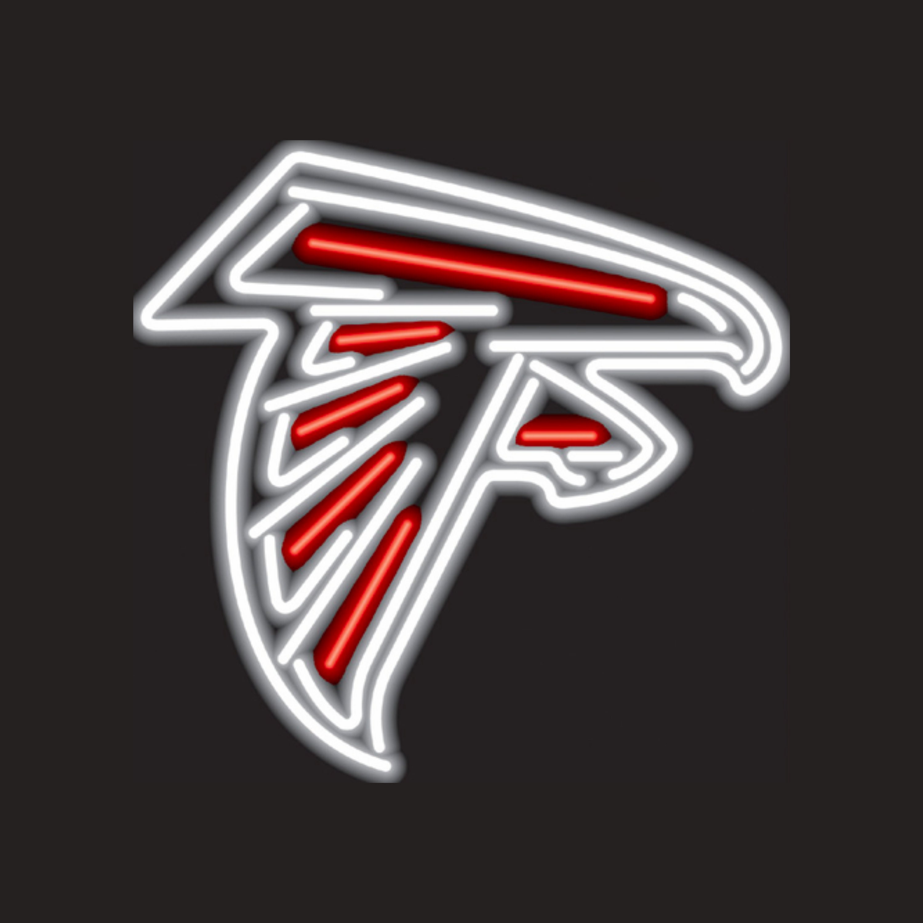 Atlanta Falcons Logo Outline