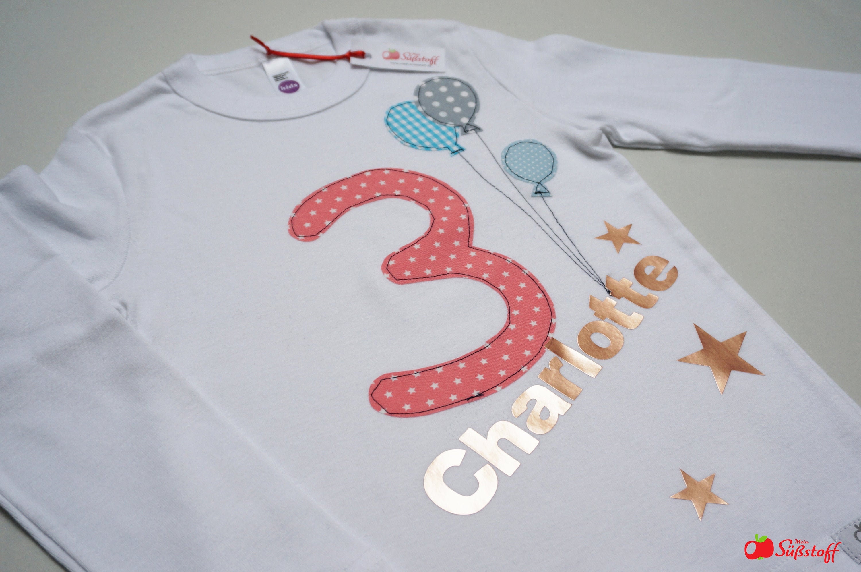 Birthday Shirt Balloons Birthday T shirt Number Name Boys Girls Birthday Shirt Balloons Birthday T shirt Number Name Boys Girls