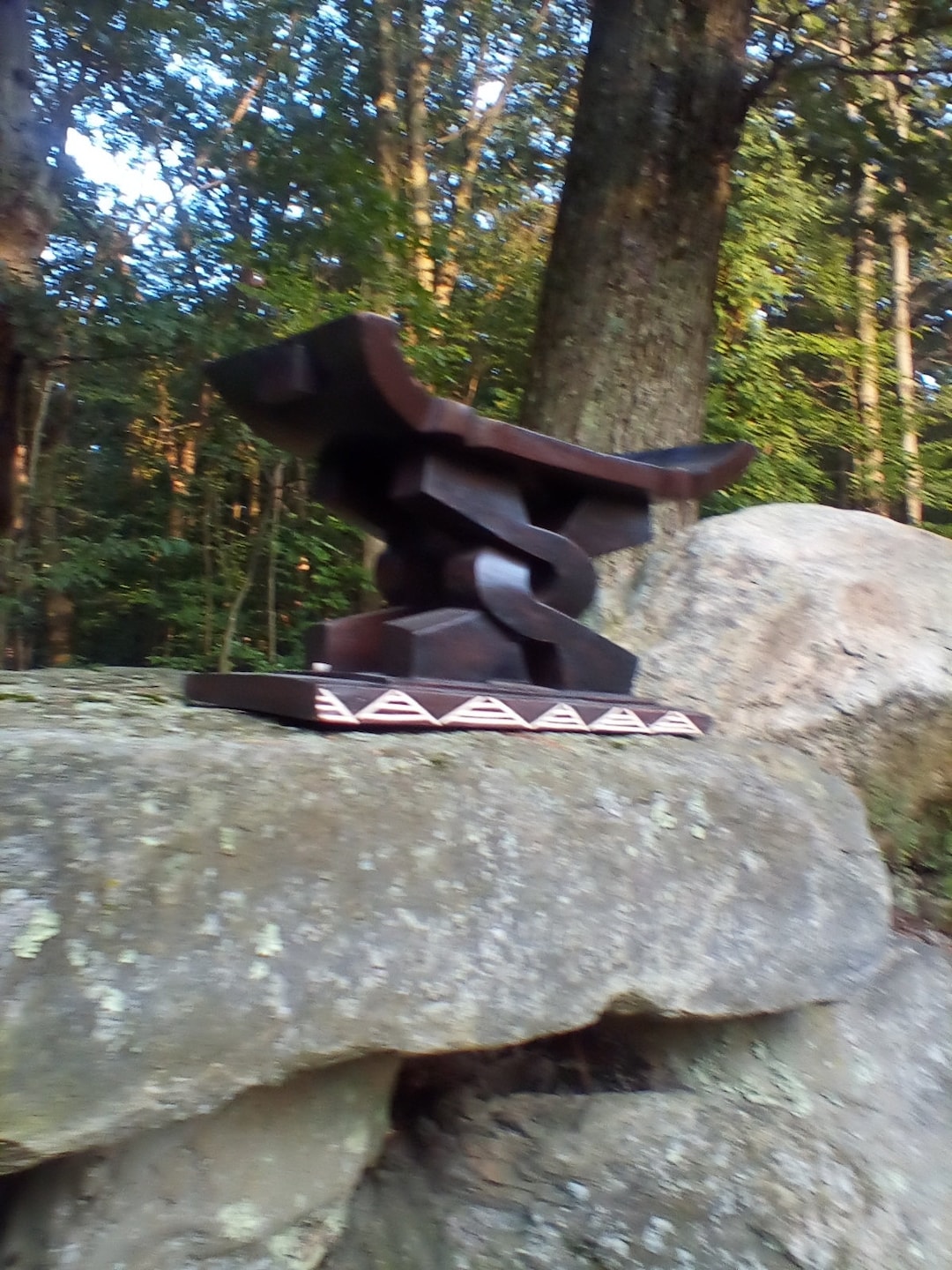 Ashanti Stool, African Bench (wisdom Knot Stool) 22" X 13" X 11" - Etsy
