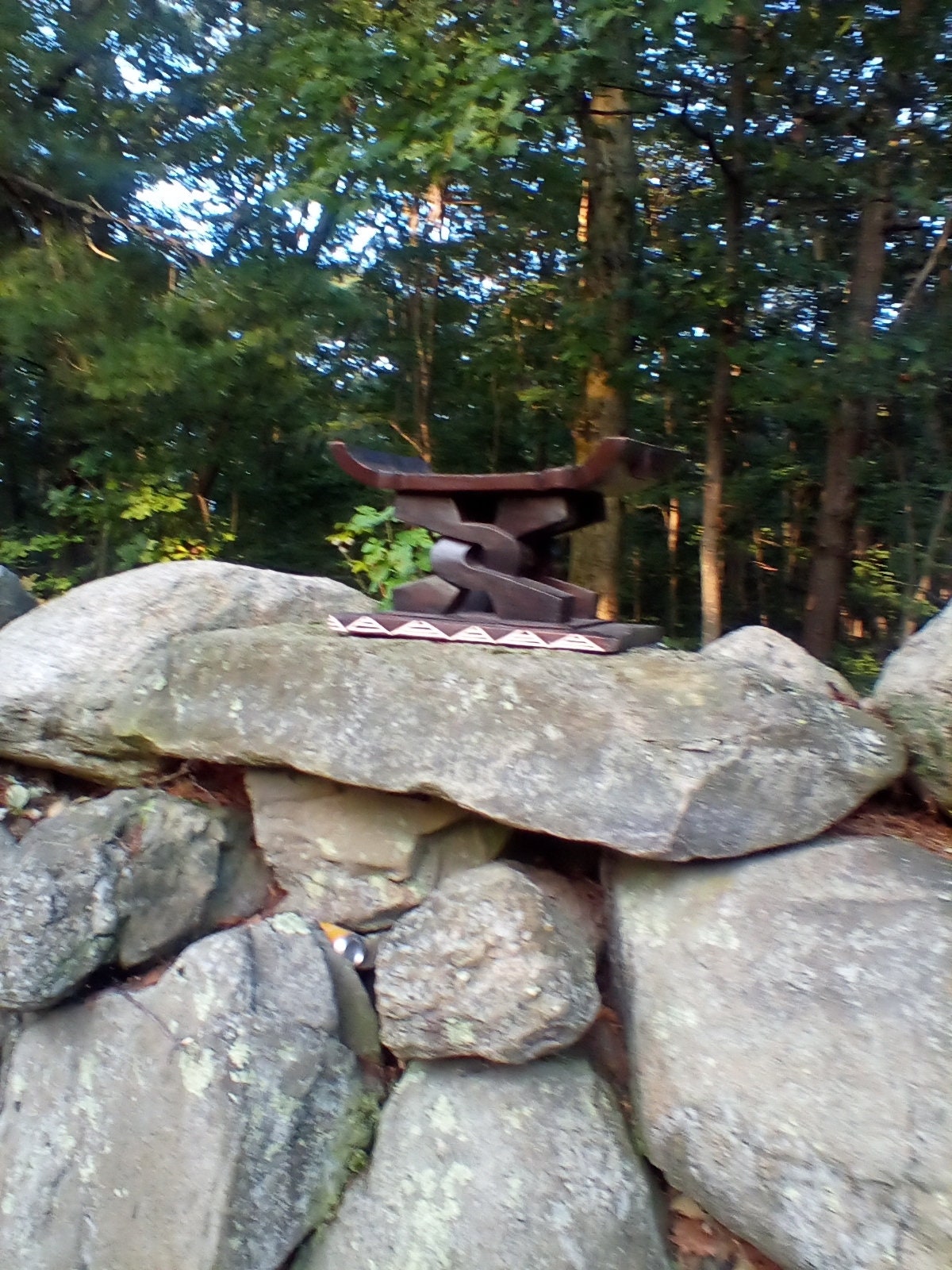 Ashanti Wisdom Knot Stool - Etsy