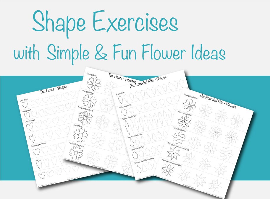 Simple Flowers Workbook 1 PDF 105 Pages of Drawing - Etsy Canada