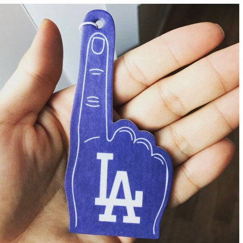 Dodgers LA Finger Car Air Freshener | Etsy