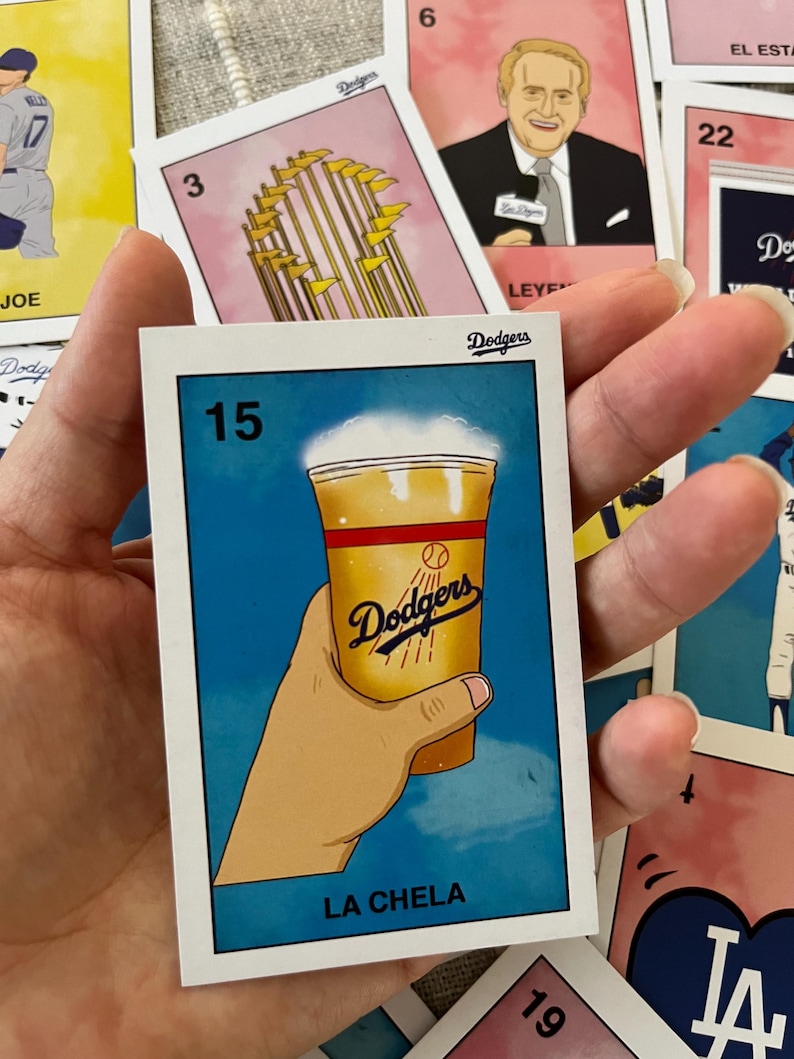 Its Time for Baseball Loteria Bingo Game - Etsy