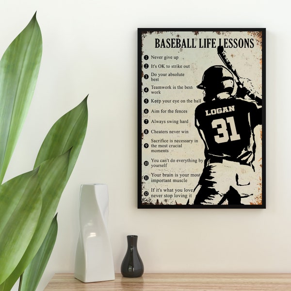 Baseball Poster - Etsy