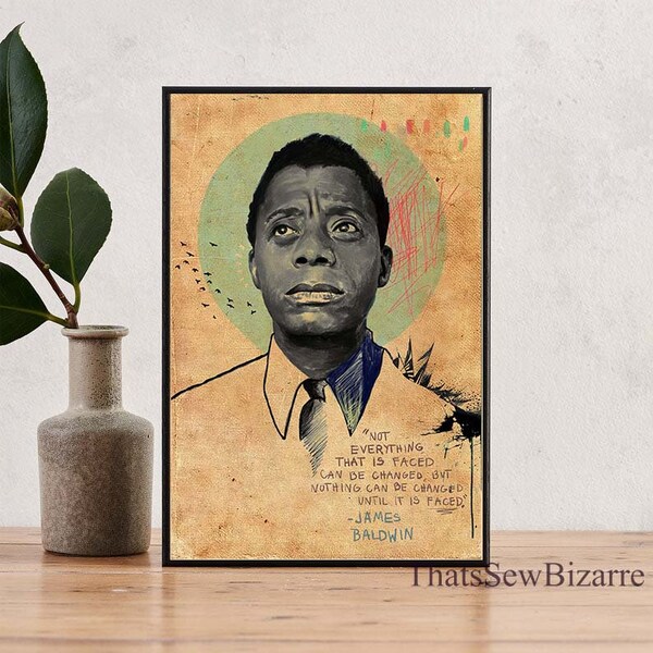 James Baldwin - Etsy