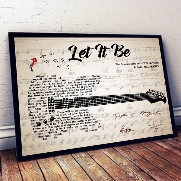Beatles Let It Be - Etsy