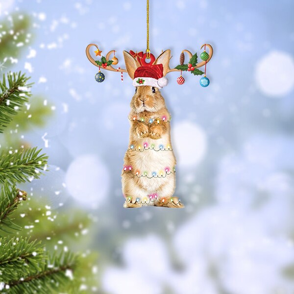 Rabbit Tree Lights - Etsy