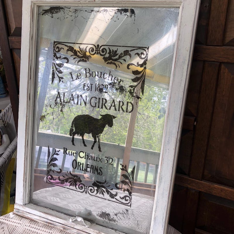 Repurposed Window - Etsy