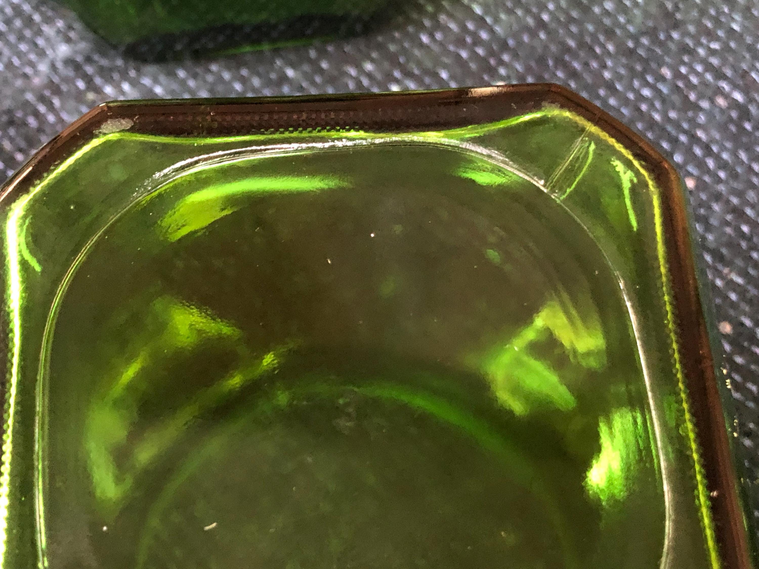 1970s Vintage Wheaton Green Glass Canisters Apothecary Jars Retro ...