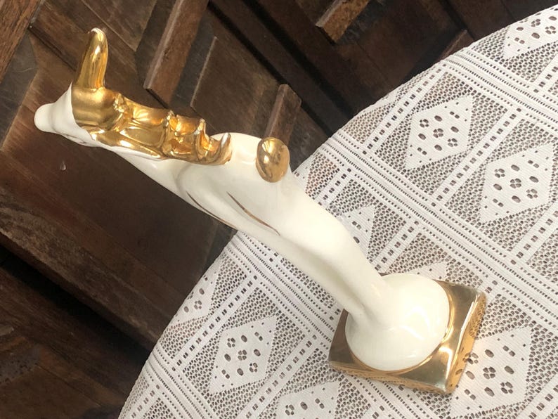MCM Ceramic Deer Figurine Holiday Decor - Etsy