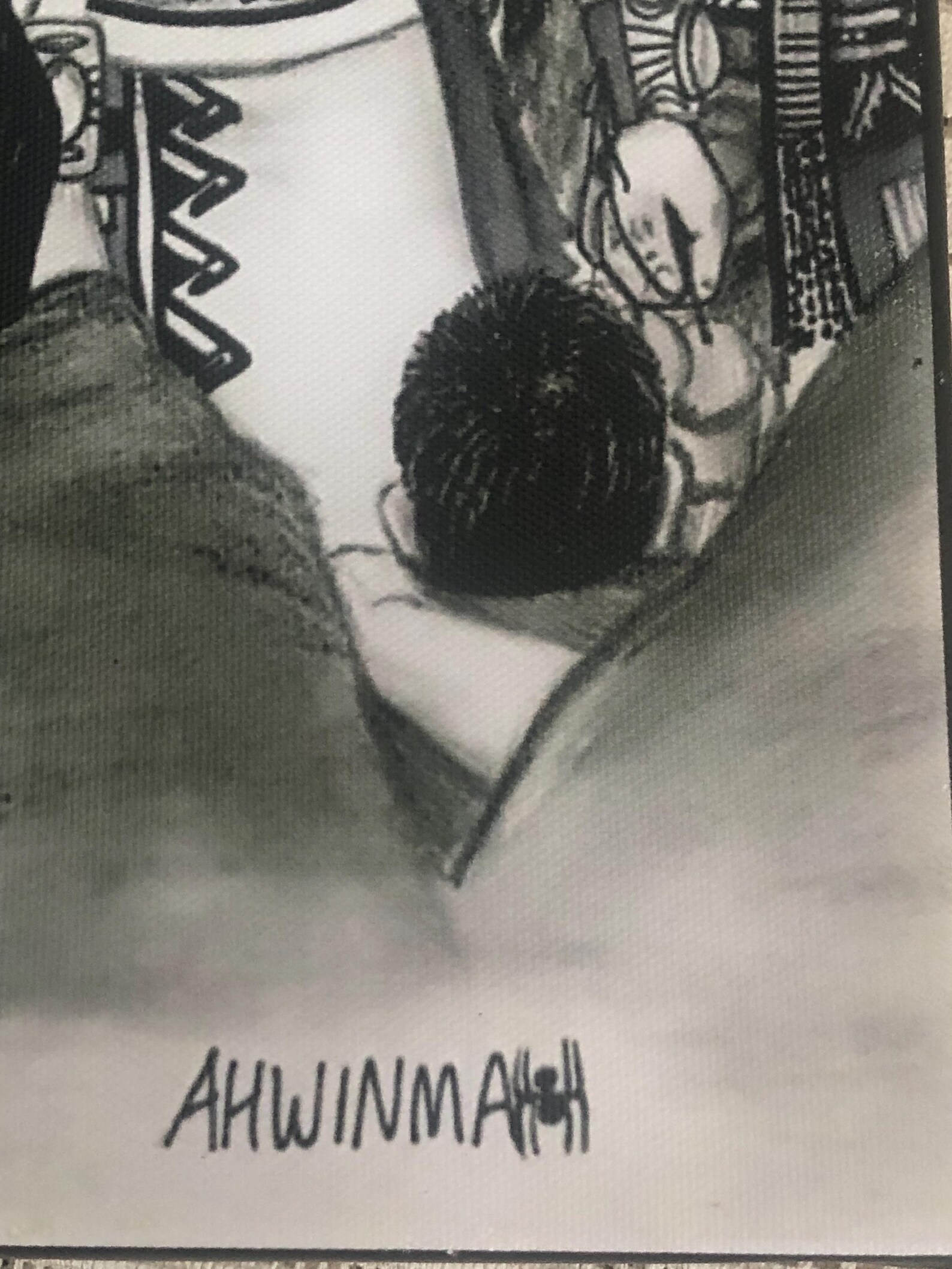 Ahwinma Spider Hopi Art Canvas Print Kachina Dancers - Etsy